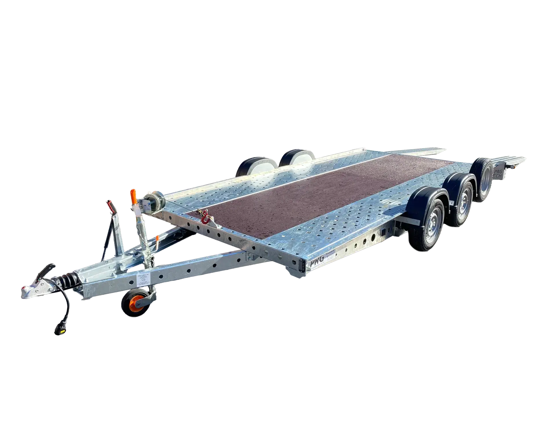 Twin Axle E-Tech 12" Wheels 4.88m x 2.00m 2000kg - PRG Trailers