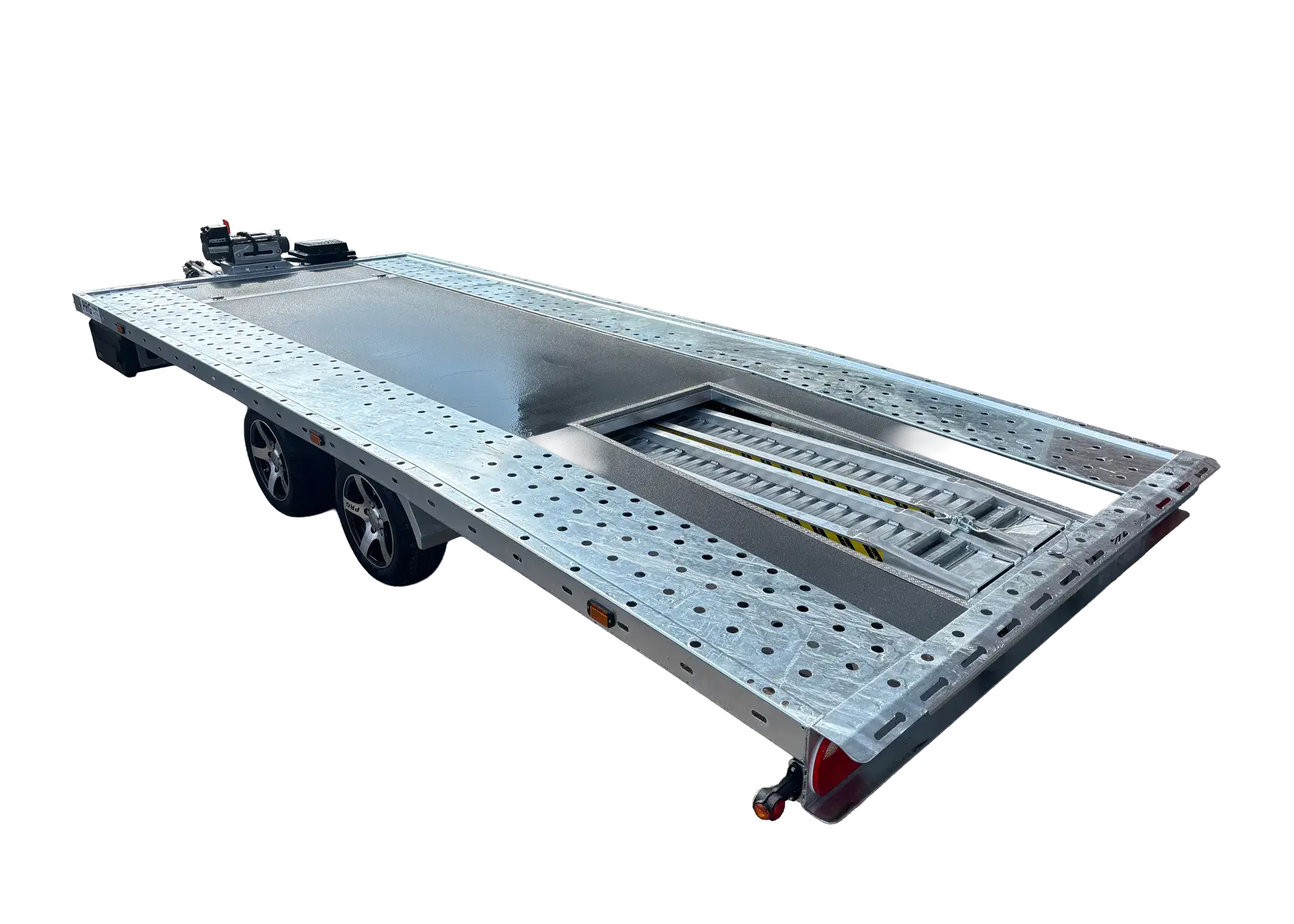 Twin Axle ProLine Beavertail 13" Wheels 5.80m x 2.13m 3500kg - PRG Trailers